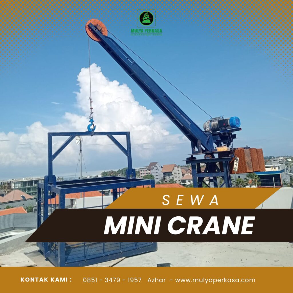 Sewa Mini Crane Bekasi 0851-3479-1957 | Mini Crane Kuat dan Praktis